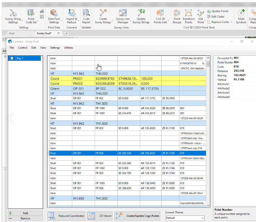 Features - Stringer Topo • CivilSurveyApplications.com