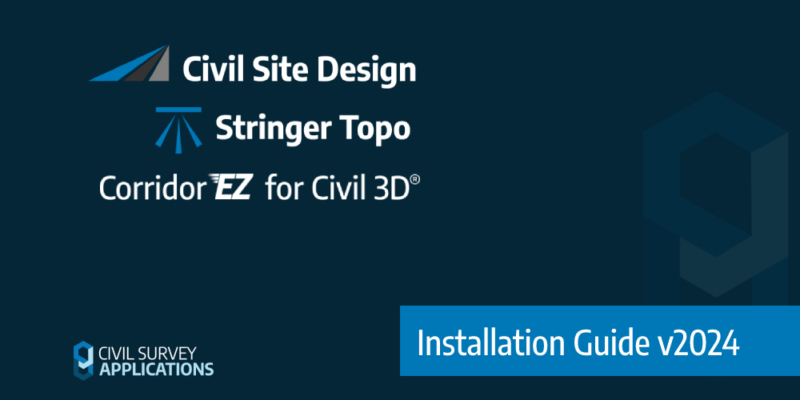Software Installation Guide - Civil Site Design