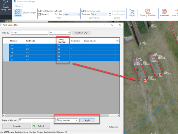 Features - Stringer Topo • CivilSurveyApplications.com
